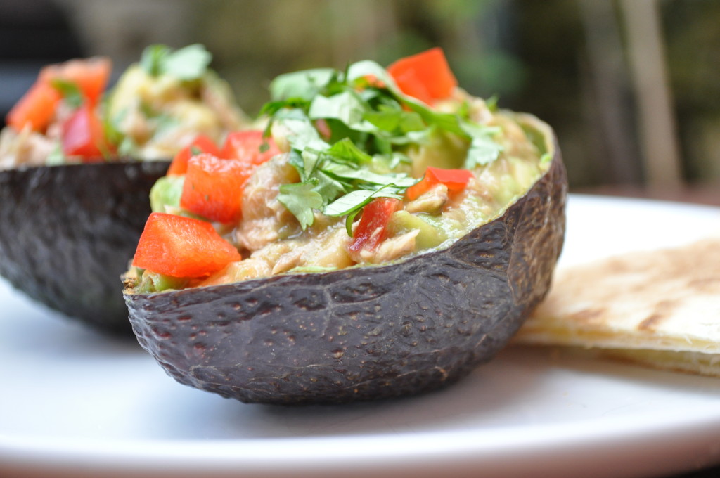 “Eco-cado” (avocado in an eco-bowl) – Maya Cooks