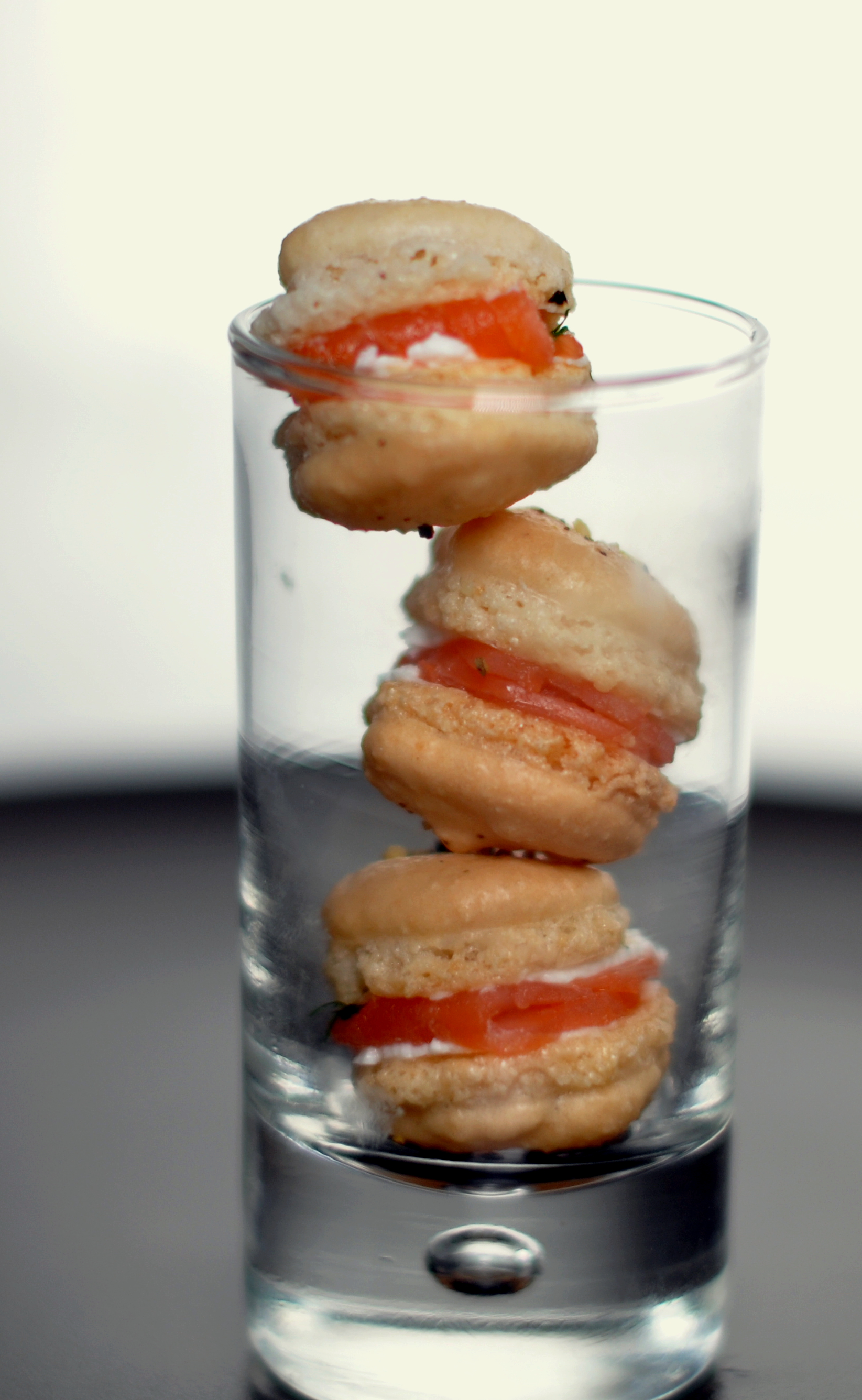 Macarons with salmon – Maya Cooks